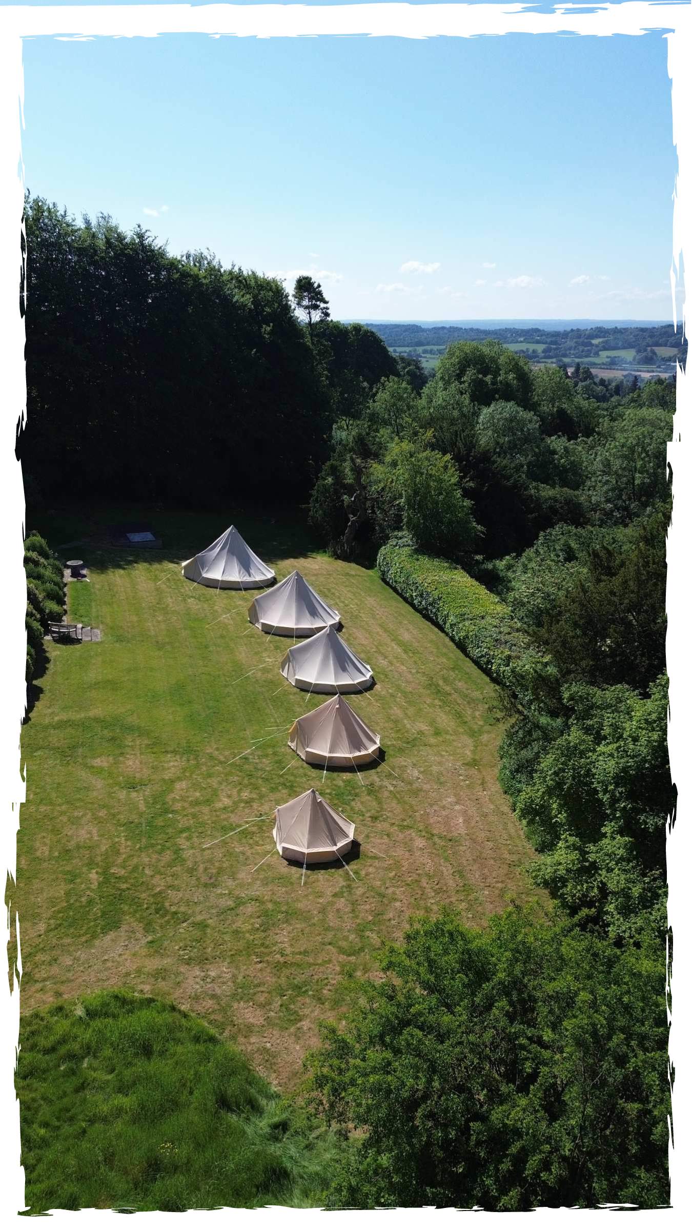 Boho Bell Tent 🌲 | Premium Canvas Bell Tents & Glamping